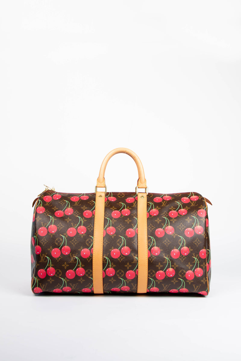 RARE Louis Vuitton x Takashi Murakami Cherry Keepall 45cm – Break Archive