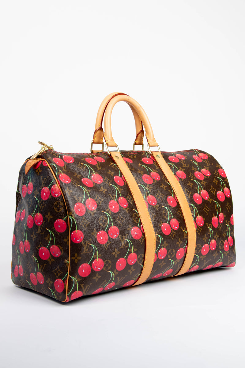 RARE Louis Vuitton x Takashi Murakami Cherry Keepall 45cm – Break Archive