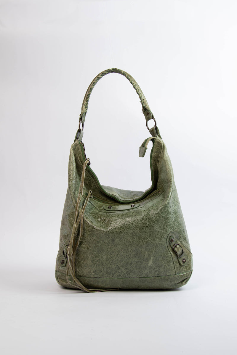2000s Balenciaga Green Day Hobo Bag – Break Archive